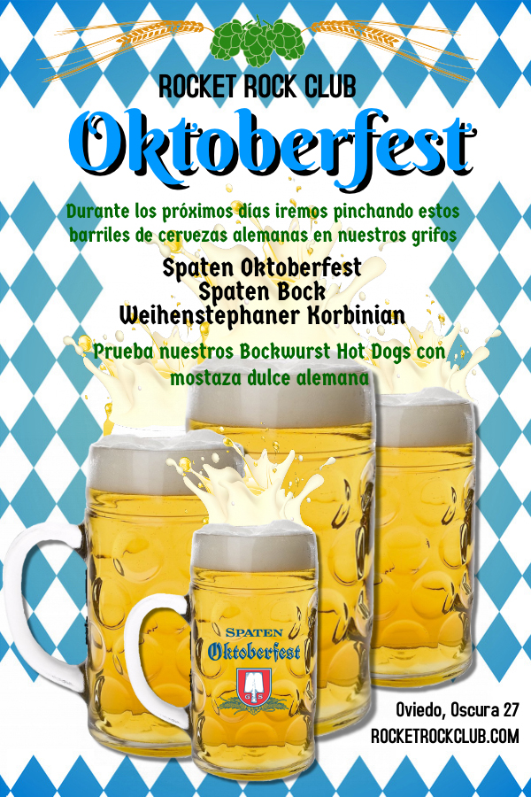 Oktoberfest 2018 - Rocket - Bar de rock en Oviedo